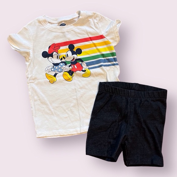 Old Navy | Matching Sets | Mickey Minnie Chasing Rainbows Outfit Bundle ...